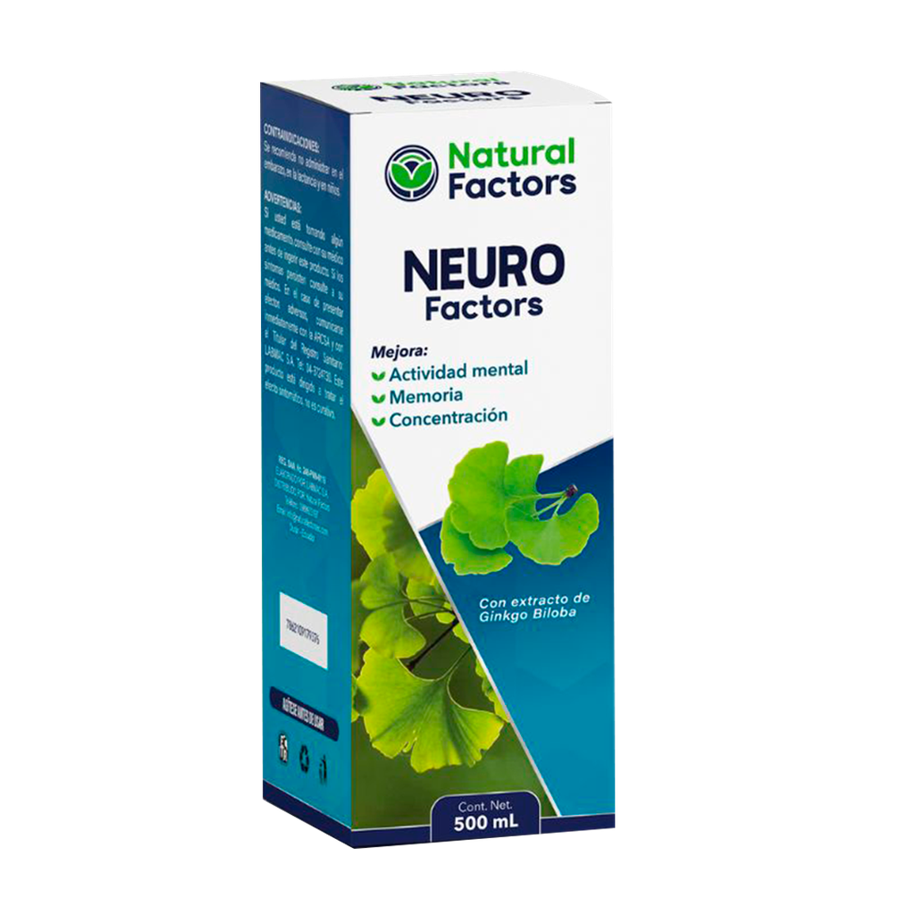 NEURO FACTORS SOLUCION ORAL 500ML NATURAL FACTORS | El Arbolito